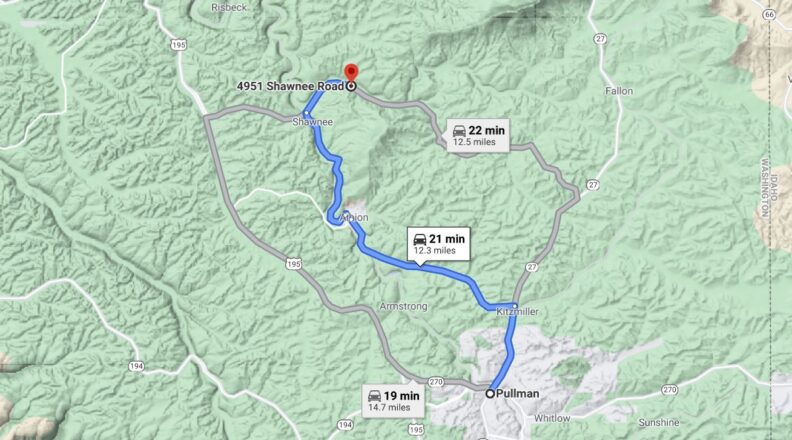 Maps | Hudson Biological Reserve Lab Site | Washington State University