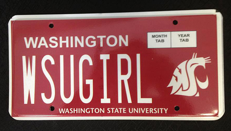 The #1 license plate | Washington State Magazine | Washington State ...