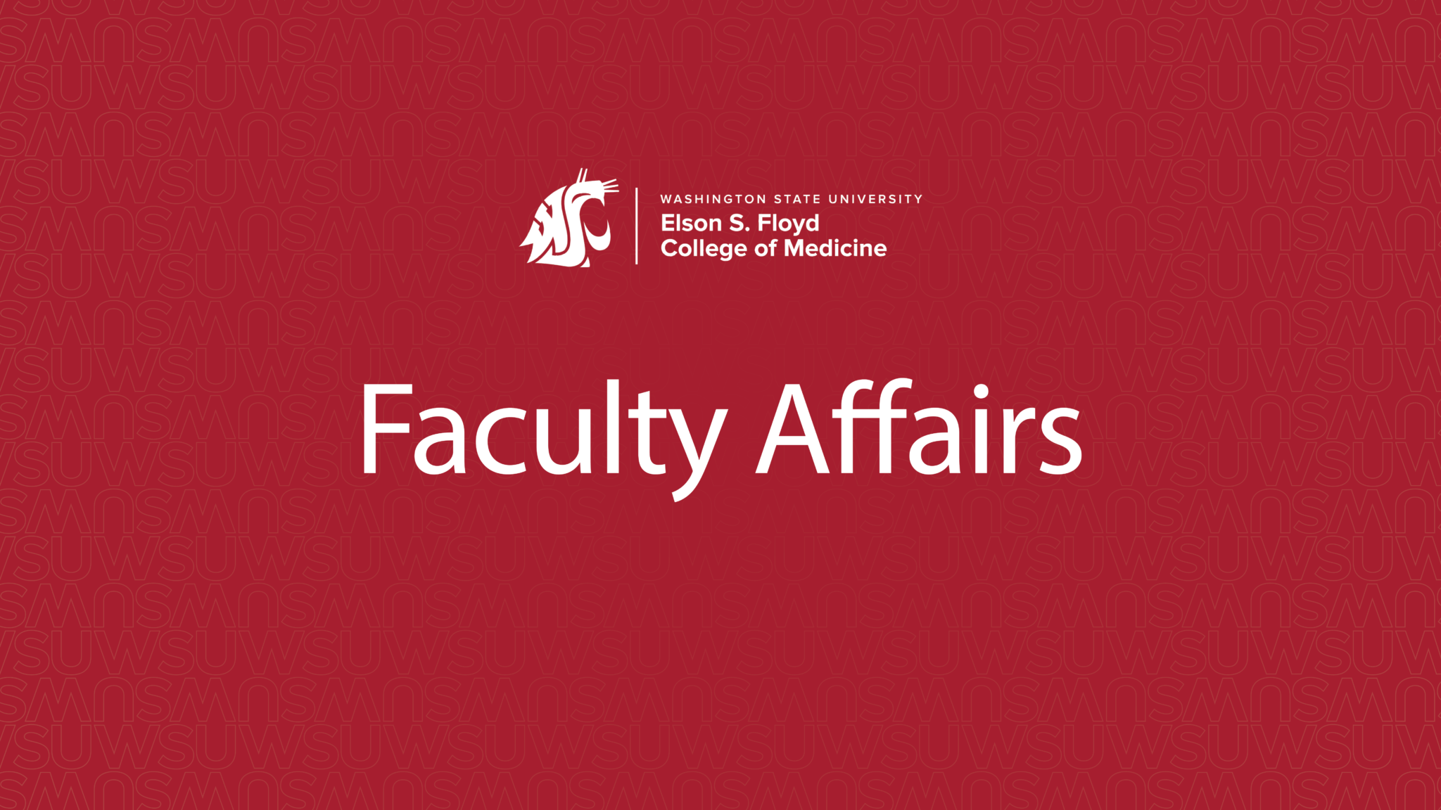Virtual Faculty Forum | Elson S. Floyd College of Medicine News ...