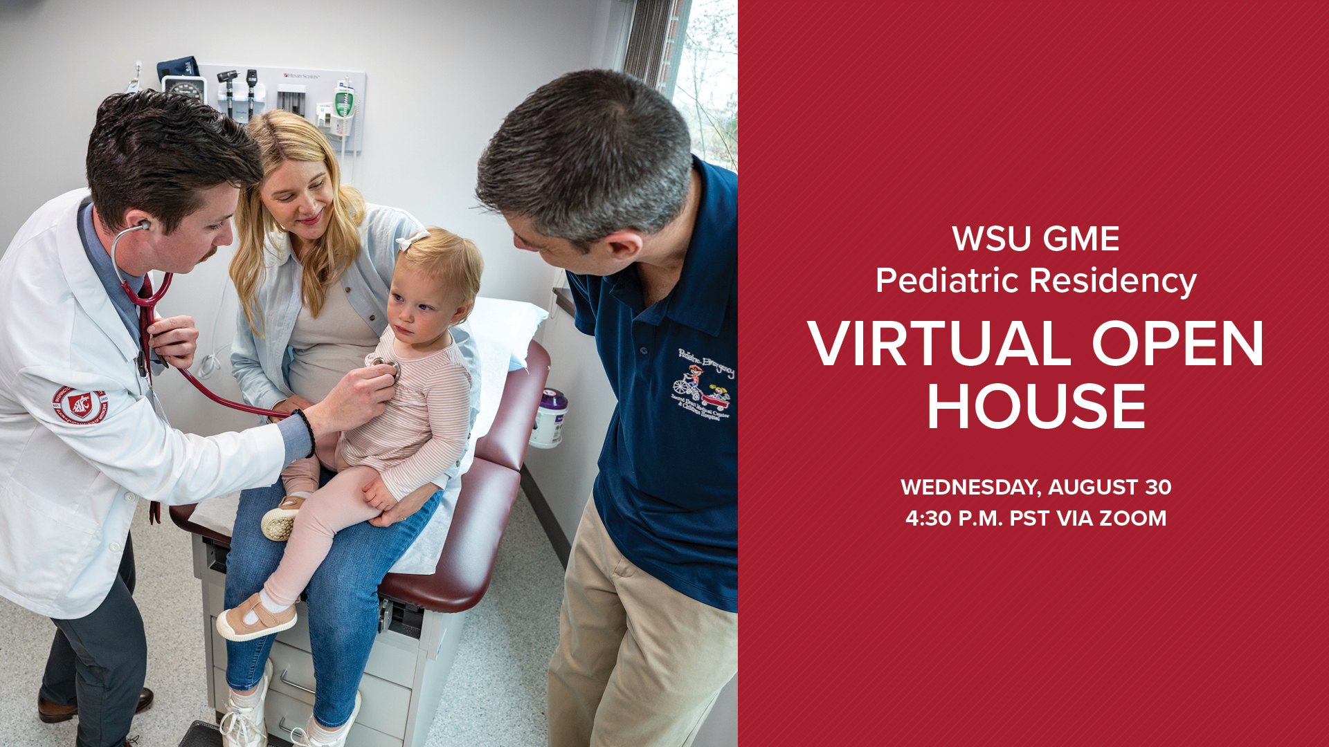 WSU Pediatric Residency Program – Spokane Virtual Open House | Elson S. Floyd College of ...