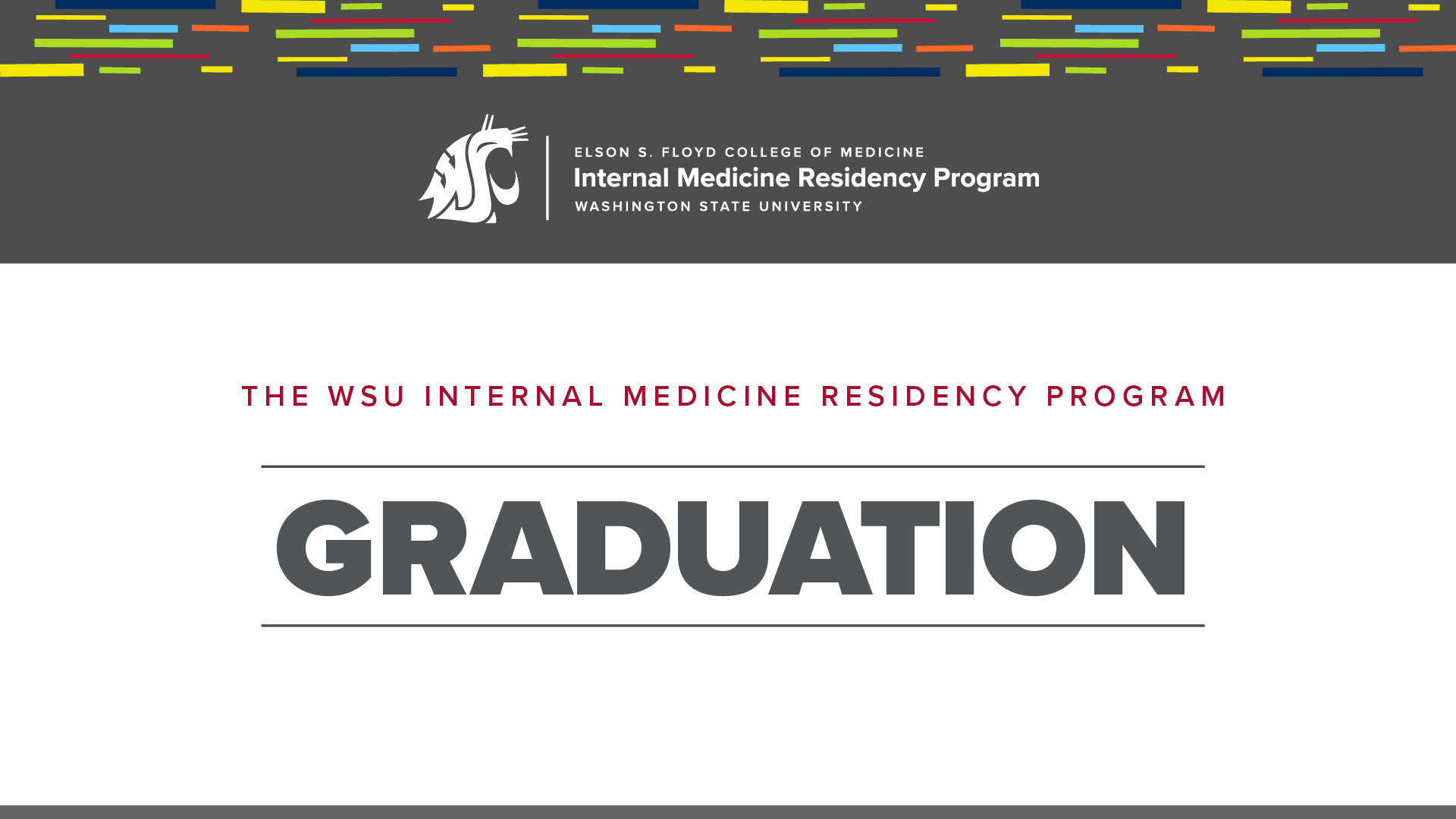 WSU Internal Medicine Residency Program Graduation | Elson S. Floyd ...