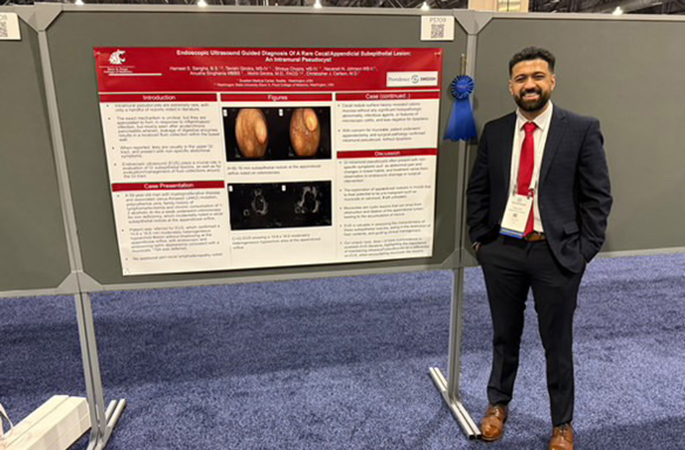 WSU MD Student Receives Poster Award, Connects with Coug Doc Alum ...