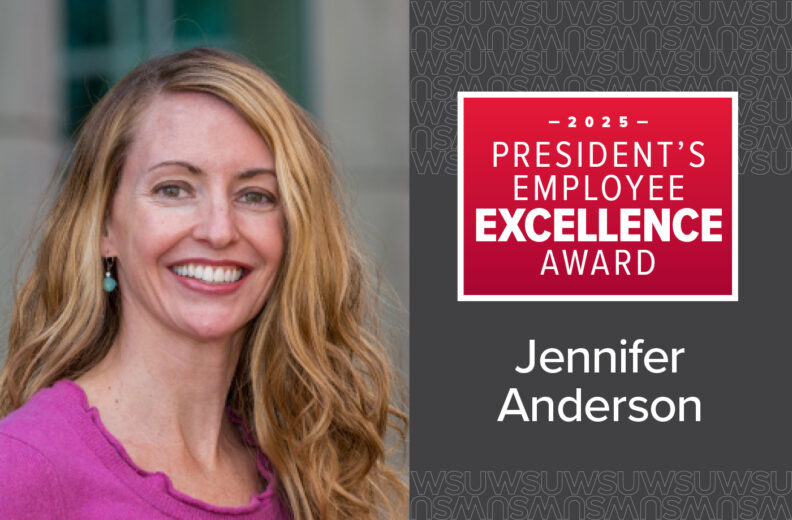 Jennifer Anderson Receives WSU President’s Employee Excellence Award | Elson S. Floyd College of ...