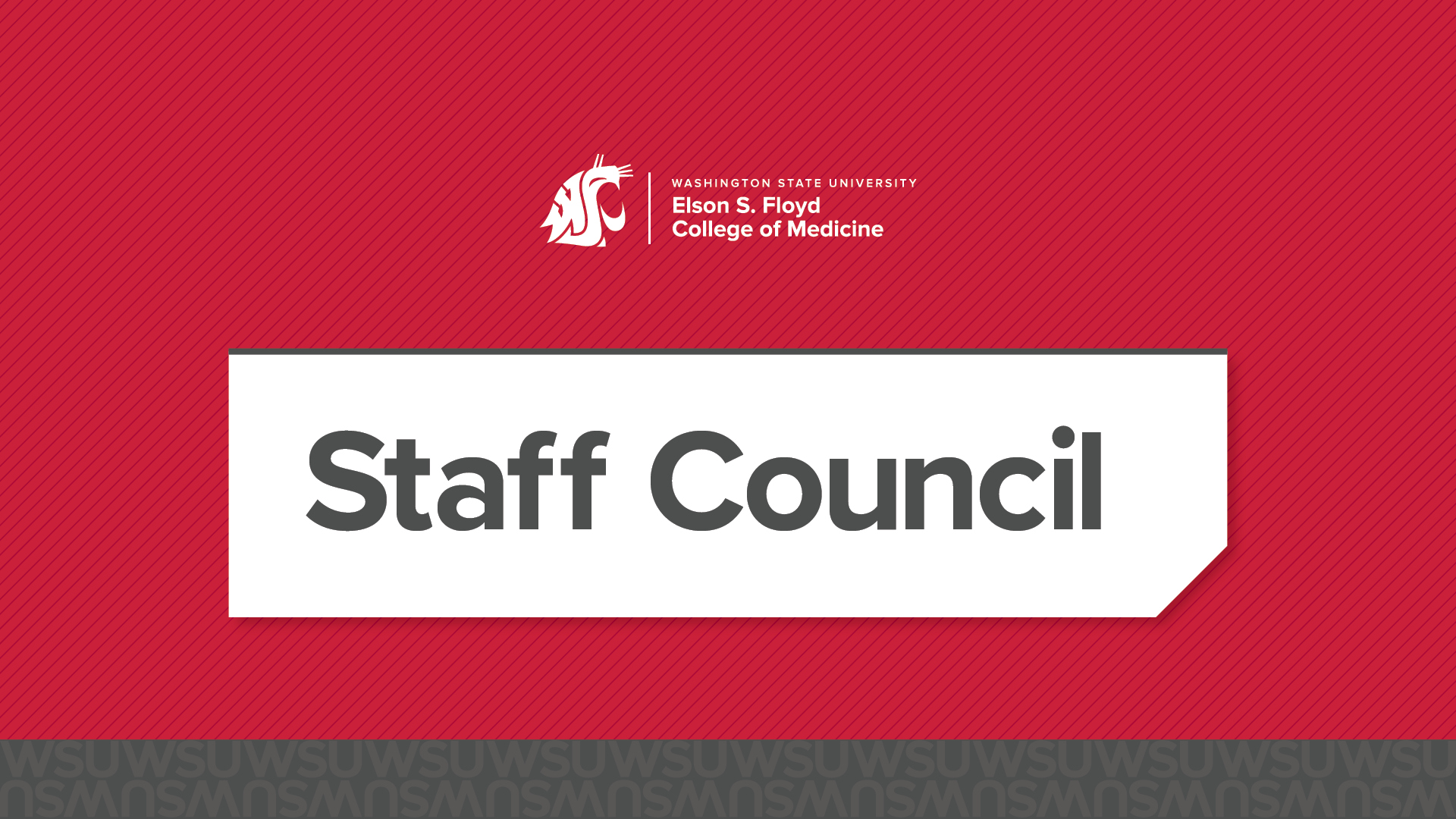 Applications Open for First Staff Council Election | Elson S. Floyd ...