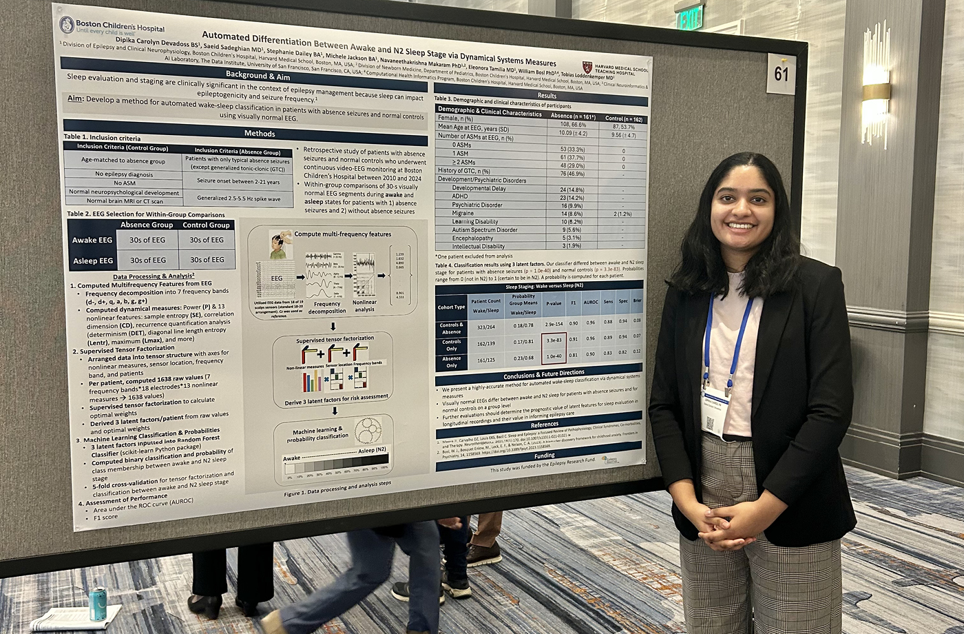 MD Student Presents Pediatric Epilepsy Research at National ...