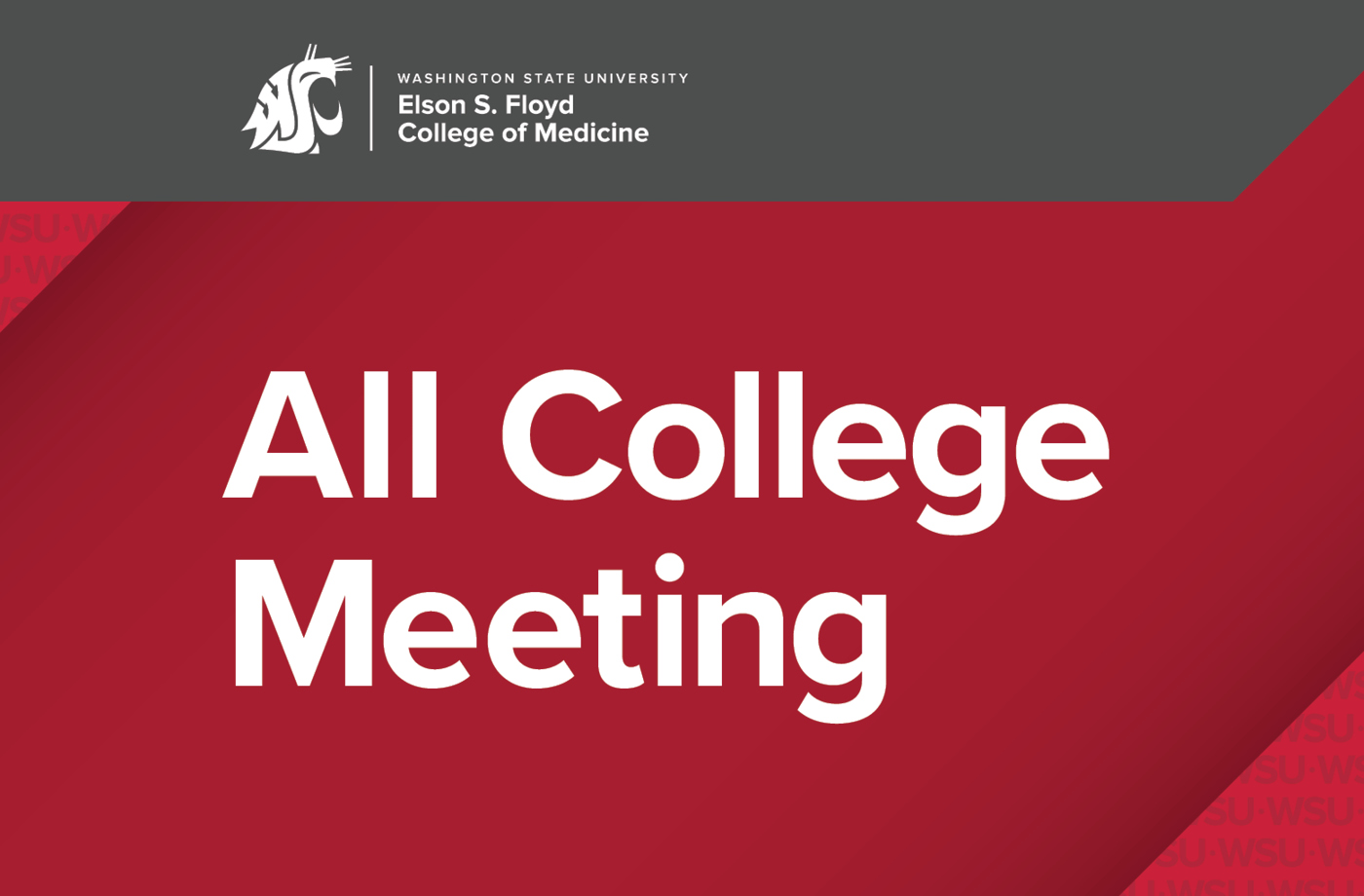 October All College Meeting Materials Available Online | Elson S. Floyd ...