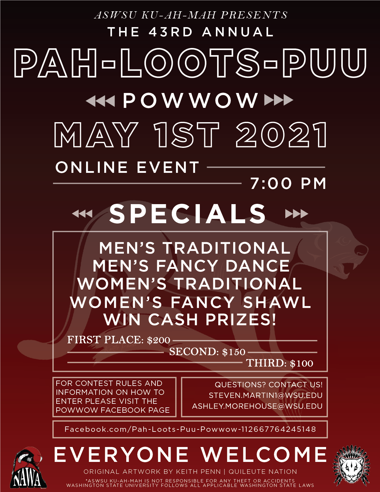 The 43rd Annual Pah-Loots-Puu Powwow | Office of Native American Programs | Washington State ...