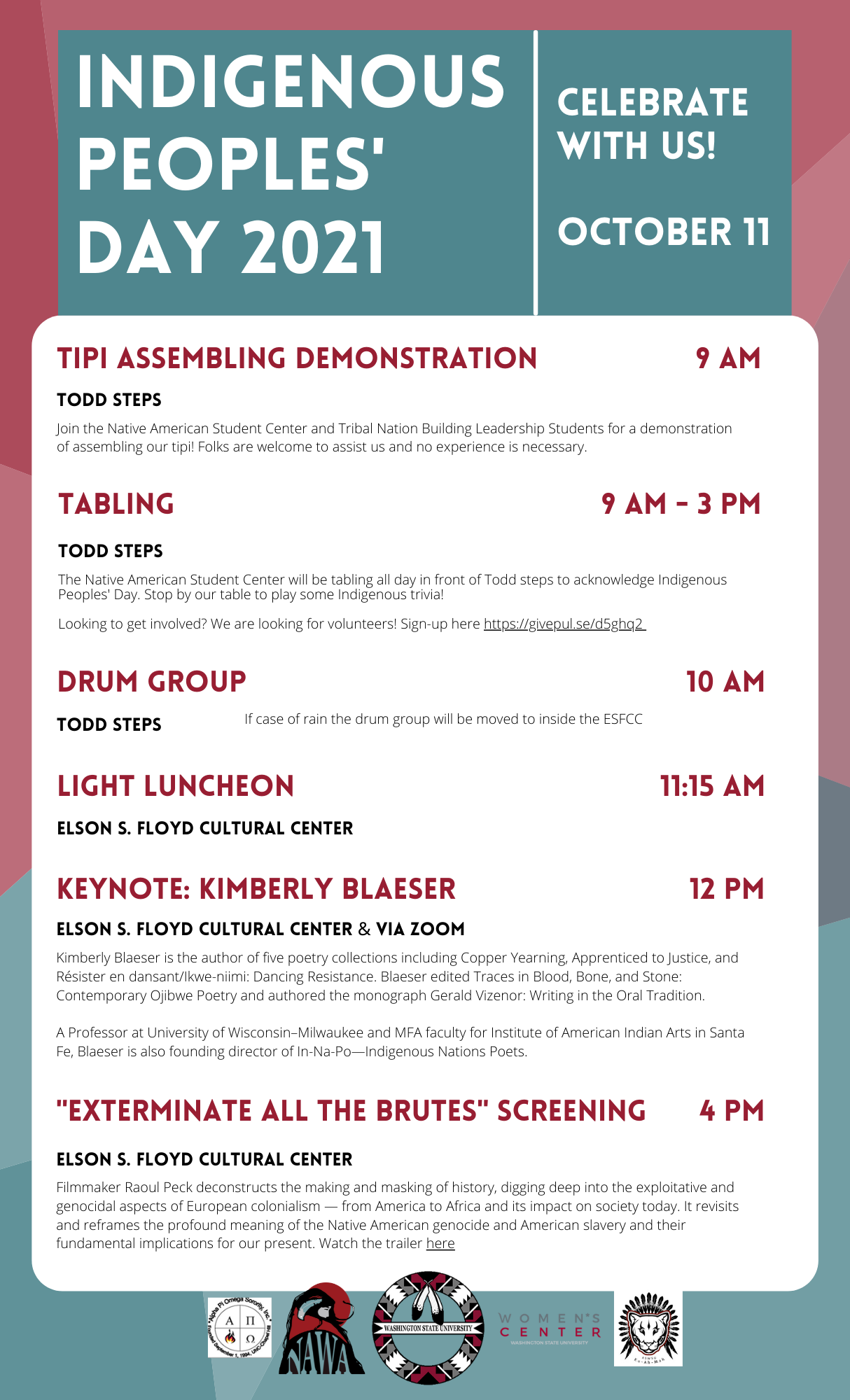 INDIGENOUS PEOPLES’ DAY | Office of Tribal Relations & Native American ...