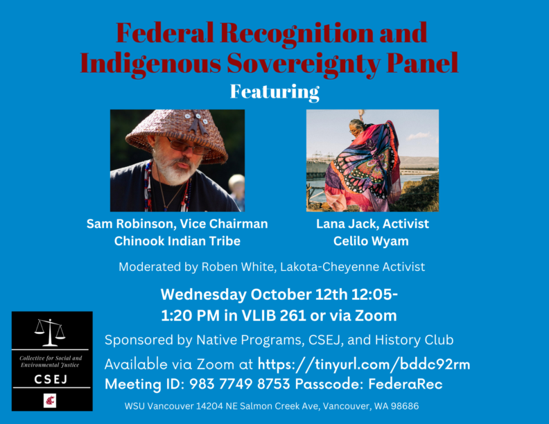 Federal Recognition and Indigenous Sovereignty featuring Sam Robinson ...