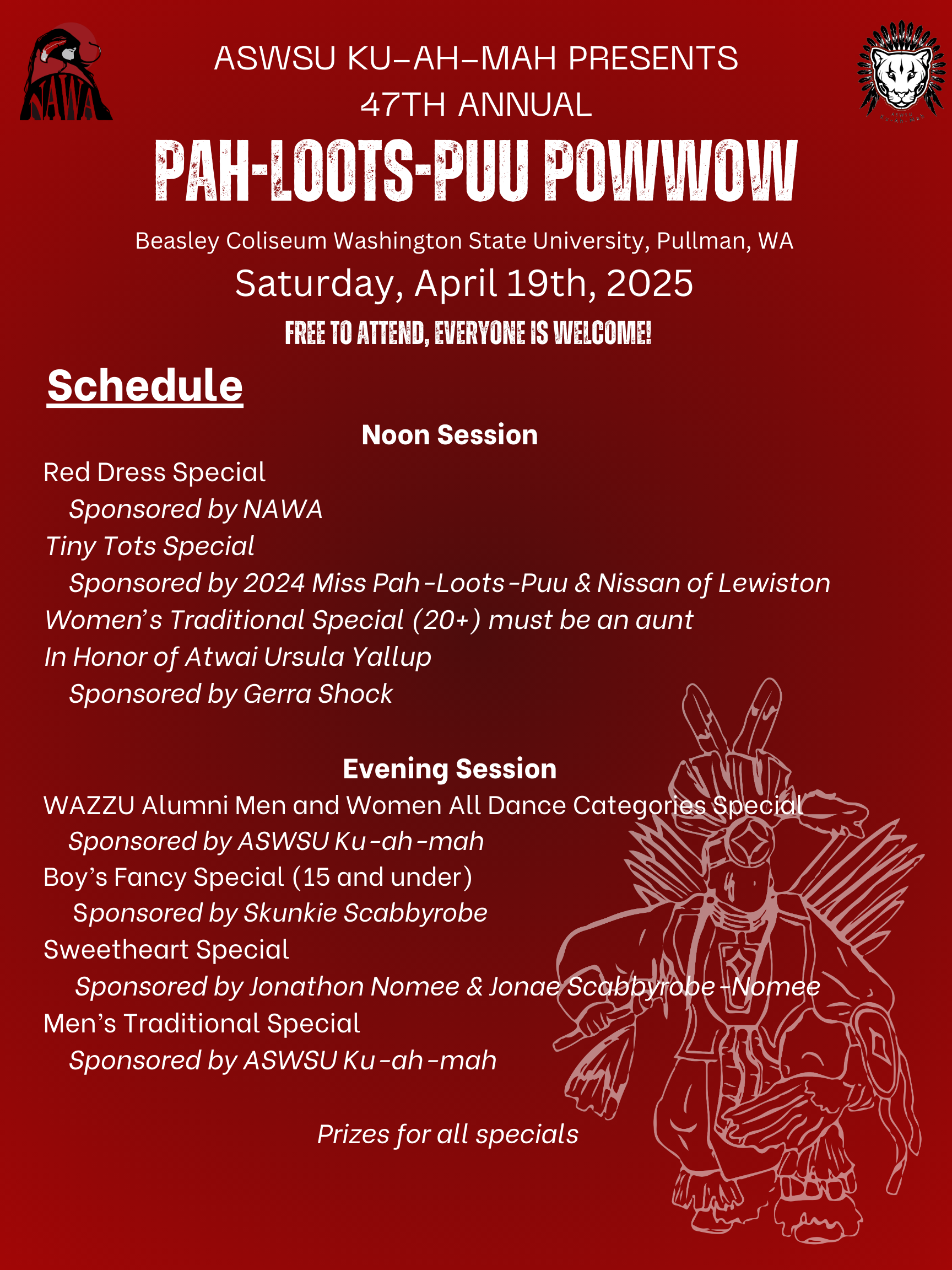 Pah-Loots-Puu Powwow | Office of Tribal Relations & Native American Programs | Washington State ...
