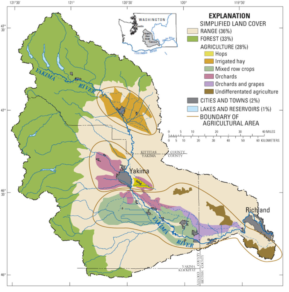 Yakima River Basin (USA) | Transect of the Americas | Washington State ...