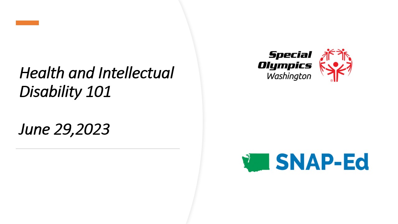 Training Essentials | Washington State SNAP-Ed Providers | Washington ...