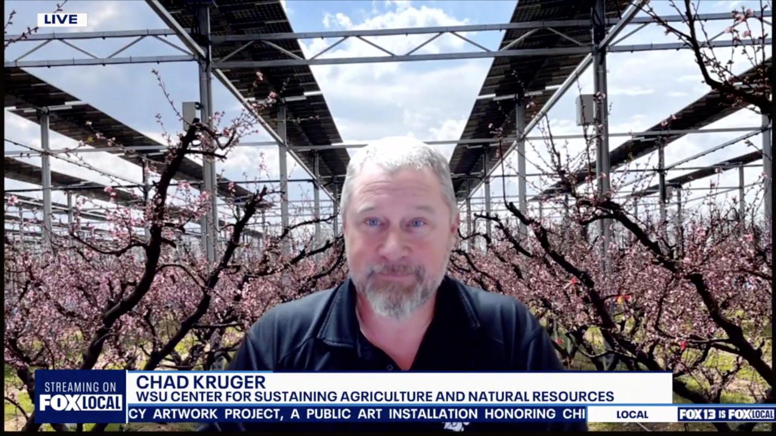 INEF Assistant Director Chad Kruger talks with FOX 13 Seattle about ...