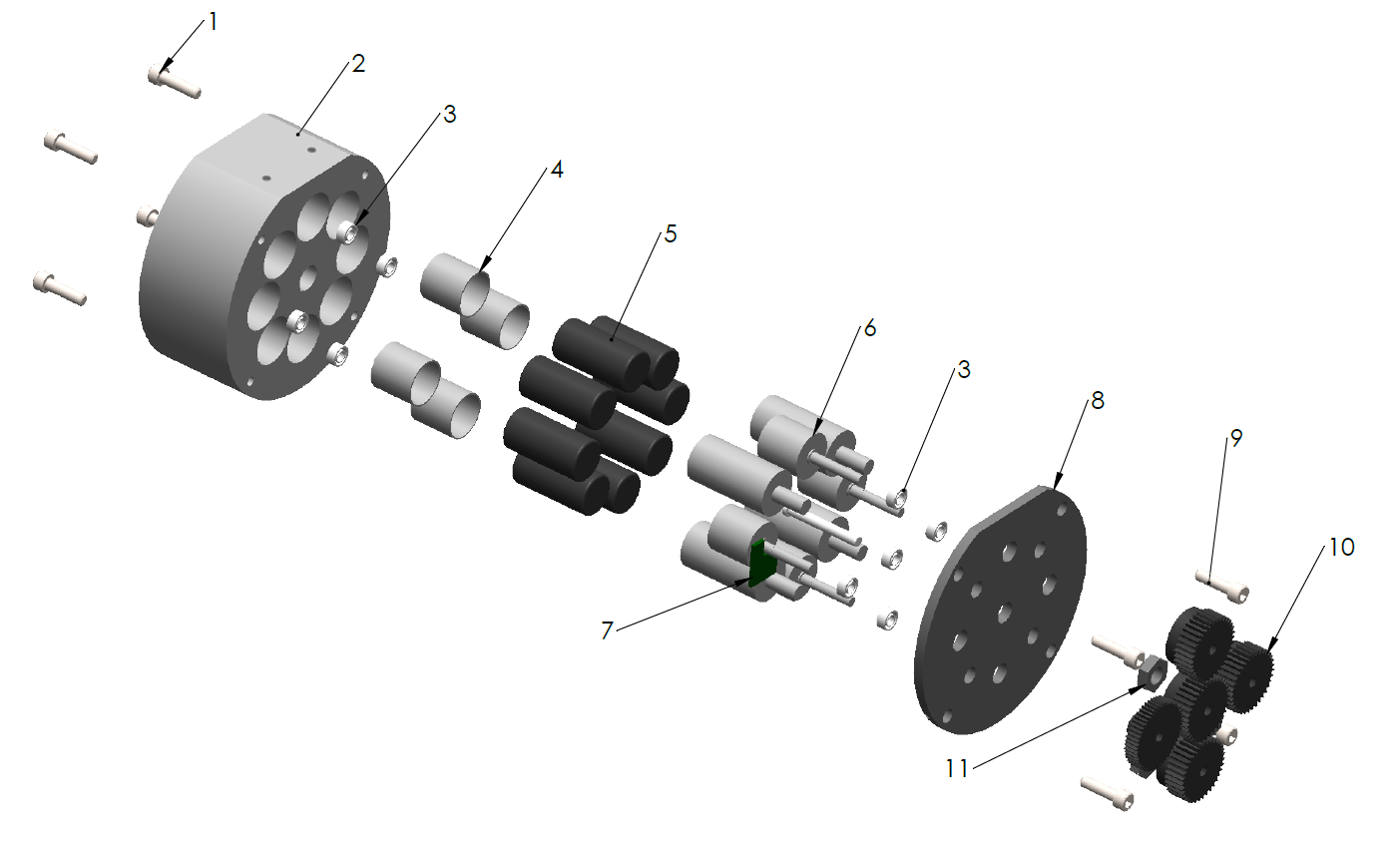 MR-brake with magnets | Robotics and Automation Lab | Washington State ...