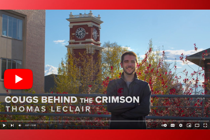 Cougs Behind the Crimson: Thomas LeClair | College of Veterinary Medicine | Washington State ...