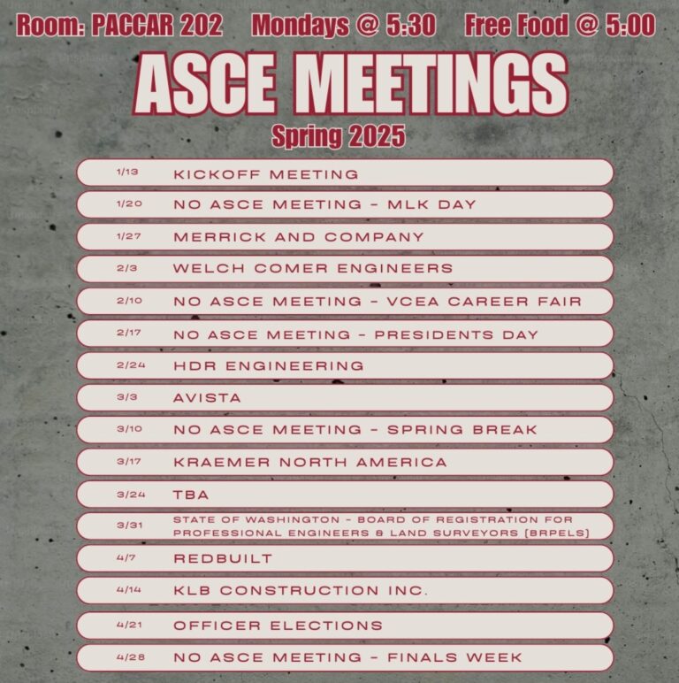 American Society of Civil Engineers | Washington State University