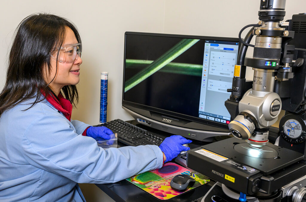 New conductive, cotton-based fiber developed for smart textiles ...