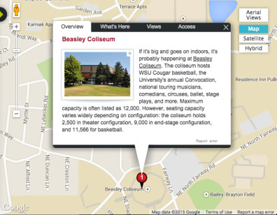 Find Beasley | Beasley Coliseum | Washington State University